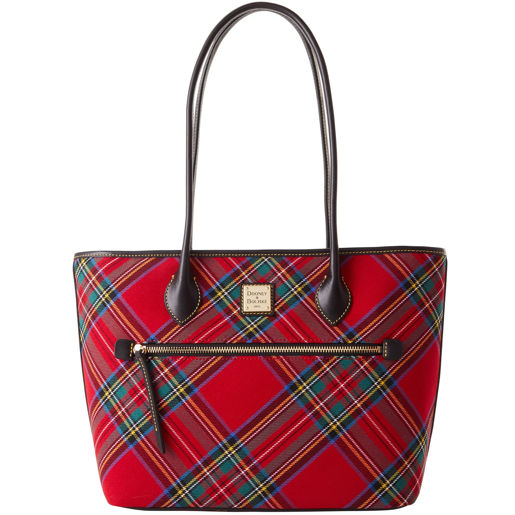 Dooney & Bourke Handbag, Tartan Tote - Red