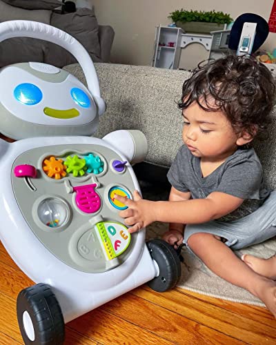 Smart Steps by Baby Trend STEM Buddy Bot 2in1 Push Walker, Multi