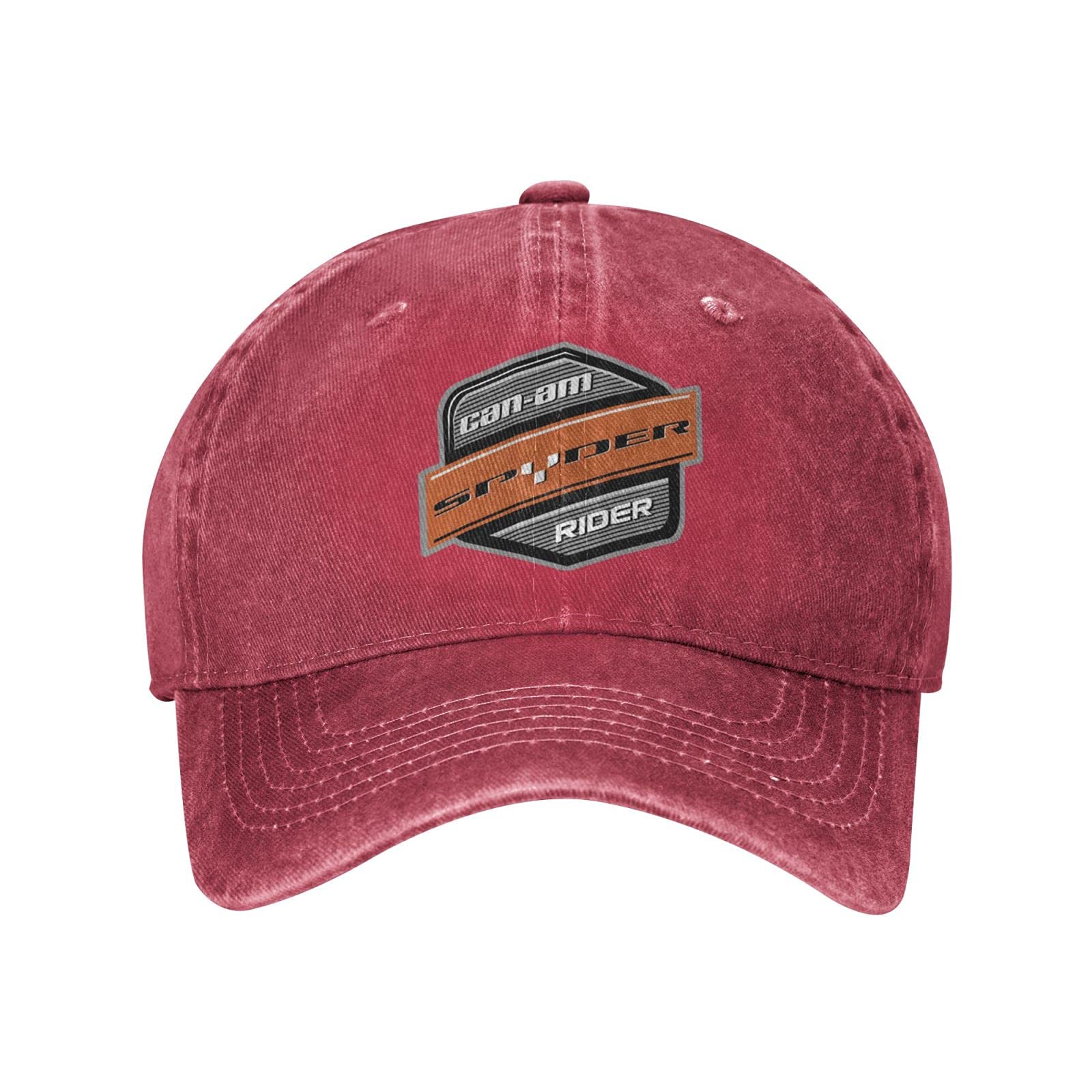 Cowboy Hat Can Am Spyder Durable and Beautiful Adult Cotton Hat One Size Red