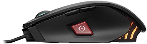 Corsair M65 PRO RGB Optical FPS Gaming Mouse (12000 DPI Optical Sensor, Adjustable Weights, 8 Programmable Buttons, 3-Zone RGB Multi-Colour Backlighting, Xbox One Compatible) - Black