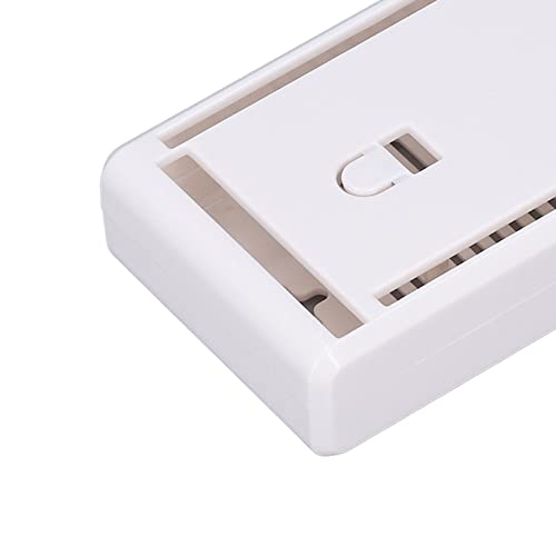 Electronic Housing, Circuit Board Enclosure Hollow Design ABS with Vents for DIY(White)