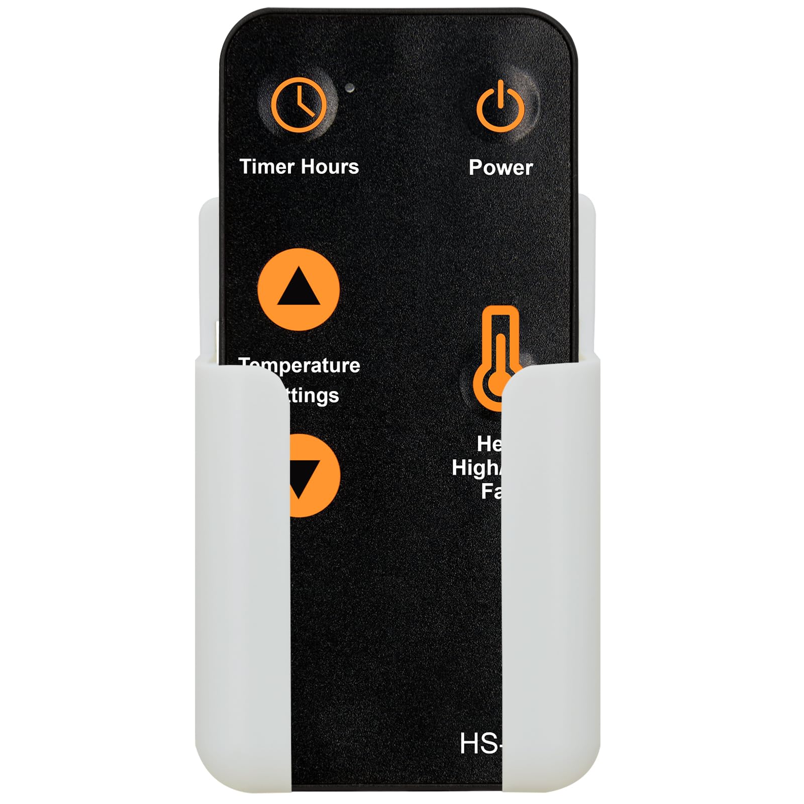 Compatible with Heat Surge Electric Fireplace Stove Heater Infrared Remote Control MV.3 Mini Glo Efficiency Standard Item # 30000769