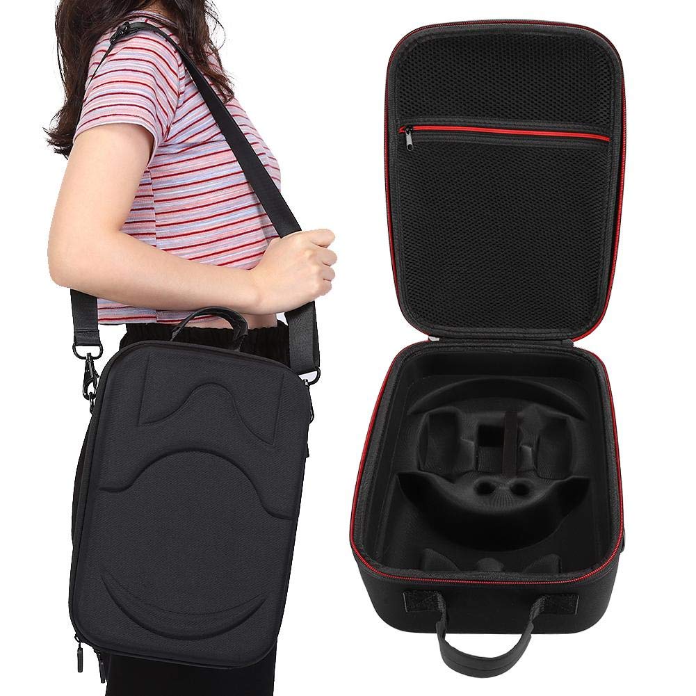 💕Romantic Valentine's Day💕 Storage Bag for, Leftwei Vertical Storage Bag for Oculus VR Headset Storage Bag Waterproof Hard with Shoulder Strap Black/Grey for Travel Gaming VR Glass Oculus Quest Xiao