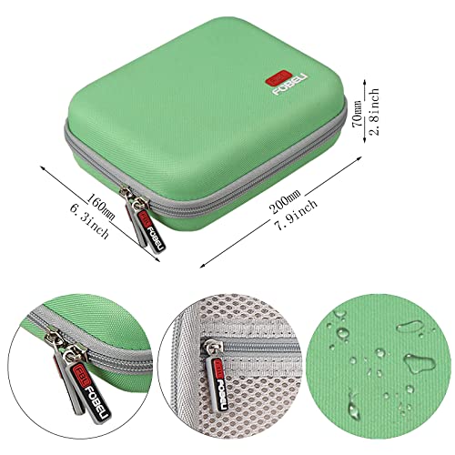 FBLFOBELI Hard Travel Storage Case for Nintendo 2DS Legend of Zelda Ocarina of Time 3D (Case Only) (Green)