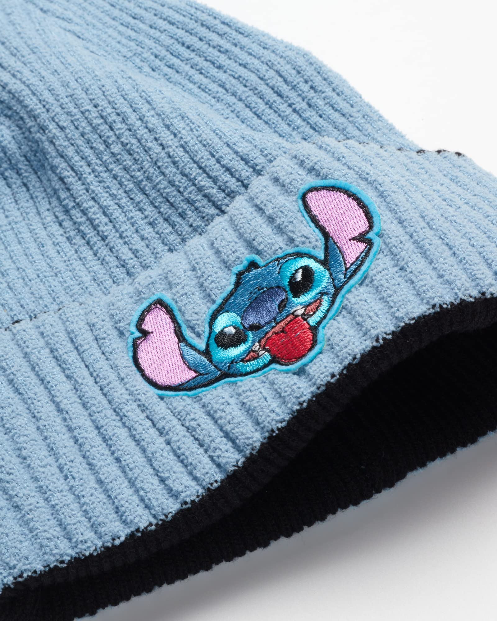 Disney Men’s Winter Hat – 2 Pack Knit Cuffed Beanie: Nightmare Before Christmas Jack Skellington, Lilo and Stitch, Size One Size, Lilo and Stitch