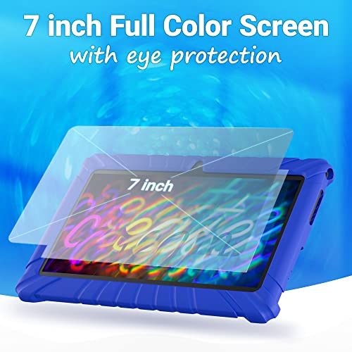 Contixo V8 Kids Tablet, 7" Kids Learning Tablet Bundle - Parental Control, WiFi Dual Camera, Teacher Approved Tablet for Kids, Kids Bluetooth Headphone & Tablet Bag Set