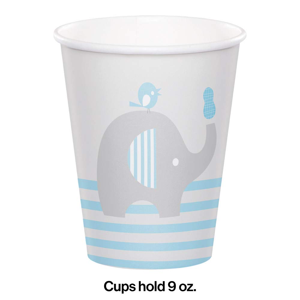 Creative Converting Little Peanut Boy Elephant Cups, 24 ct