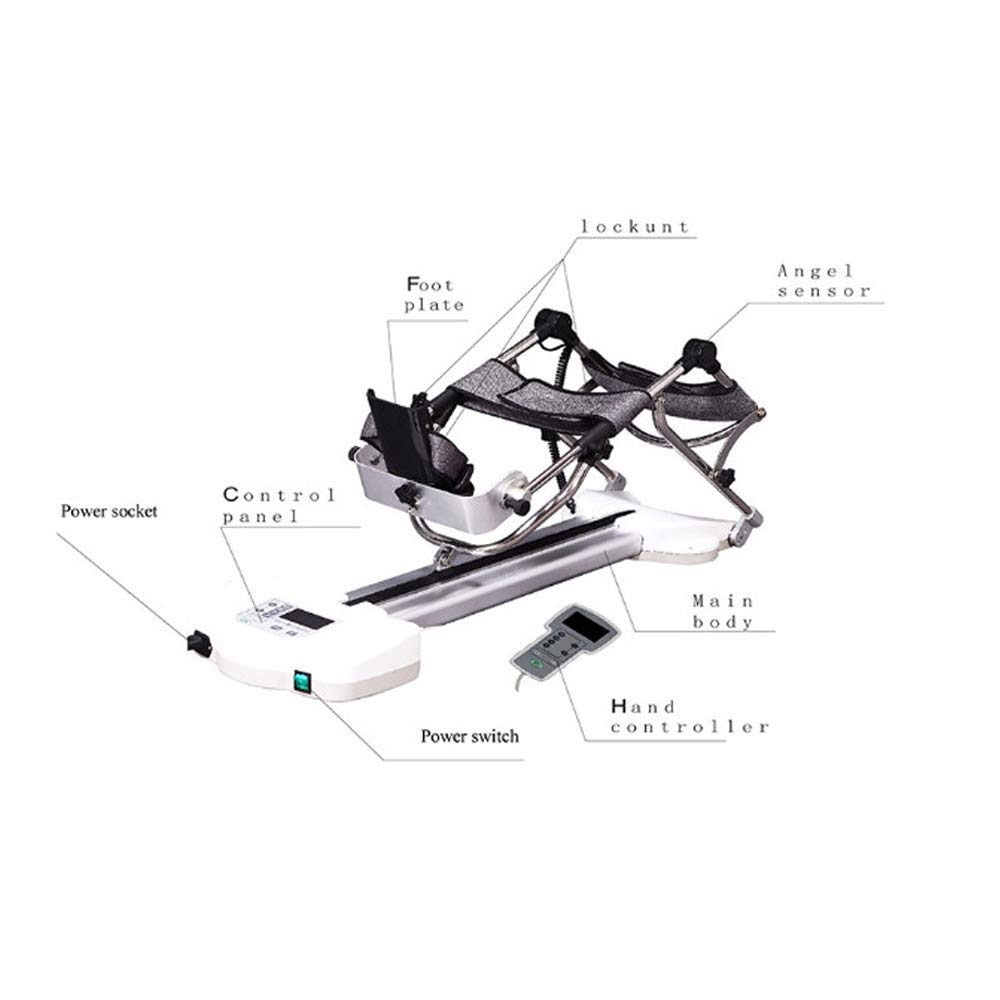 CPM Machine- Continuous Passive Motion Machine Knee Rehabilitation Equipment Exercise Physiotherapy -Lower Limb Traction Machine Leg Rehabilitation Equipment (Green)