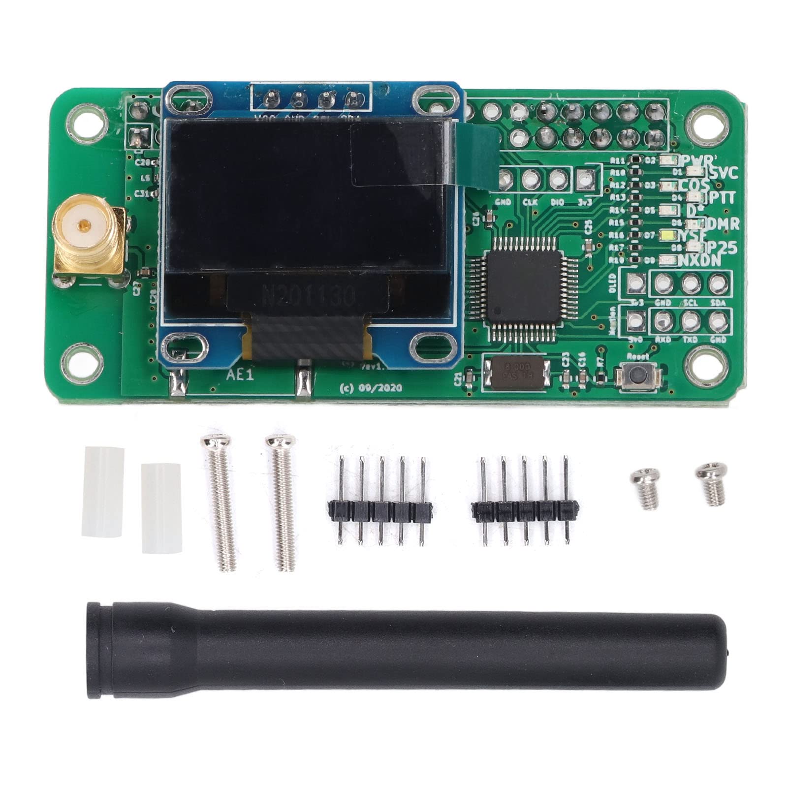 Hotspot Expansion Module, DMR P25 YSF DSTAR USB Preload Firmware Hotspot Board Professional with Screen for Game Parties