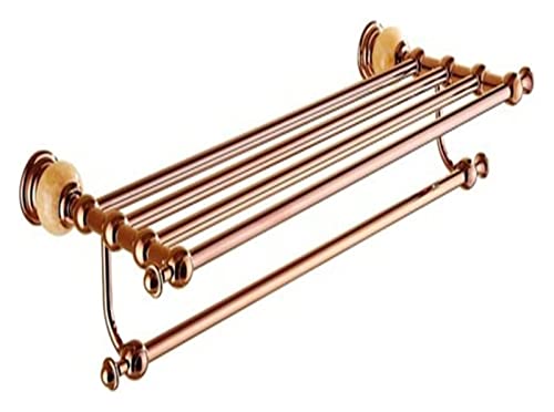 Towel BAR Rack Bathroom Towel Rack Wall Mounted Towel Holder,European Antique Bathroom,Jade Bathroom Towel Rack,Wall Mount Towel Shelf