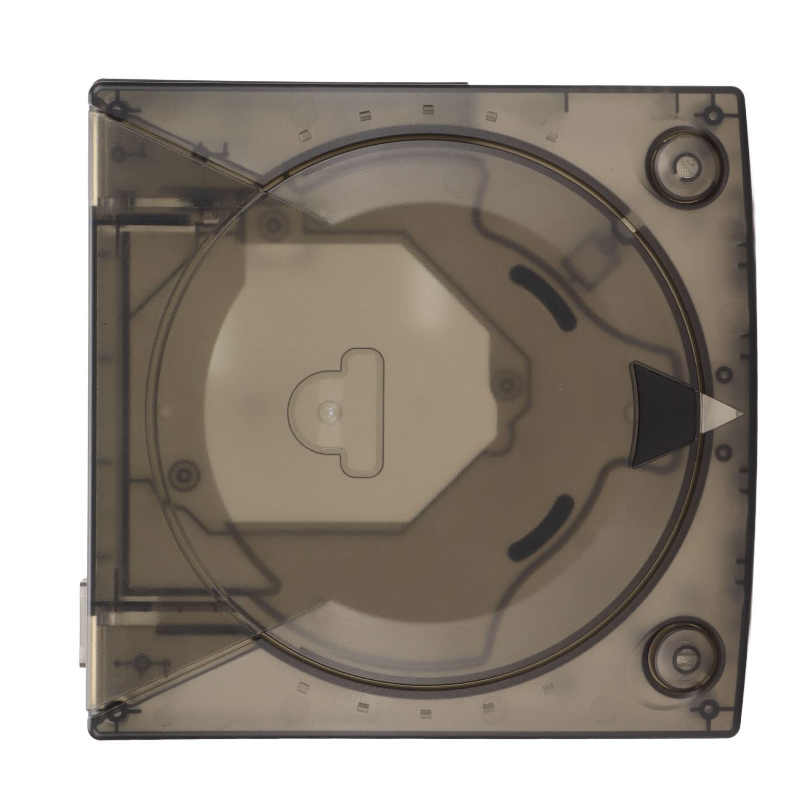 Cuifati Housing Shell,Plastic Housing Shell Translucent Shock Absorbing Scratch Resistant Game Console Box for SEGA Dreamcast DC
