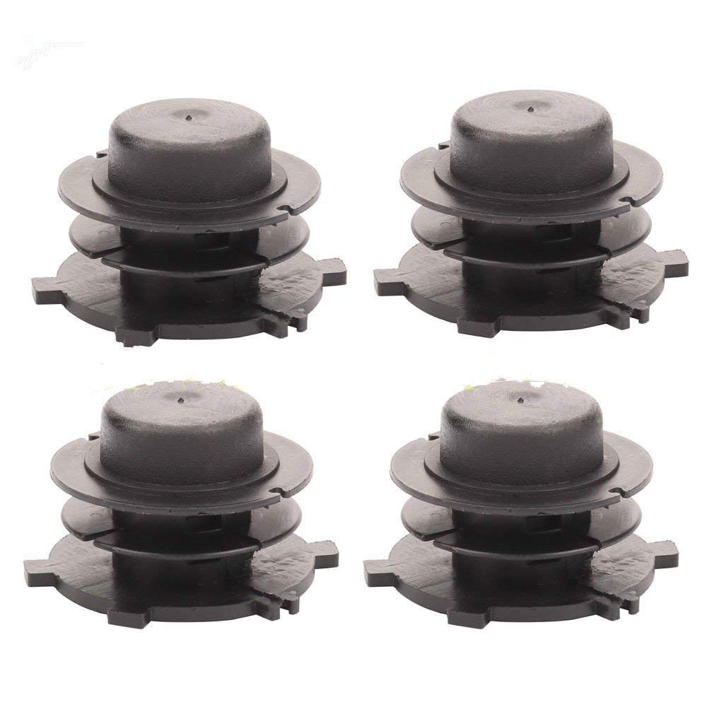 Euros 4 Pack Trimmer Head Spool for KM55 KM85 KM90 KM110 KM130 FS44 FS55 FS80 FS83 FS85 FS90 FS100 FS100RX FS110 FS120 FS130 FS200 FS250