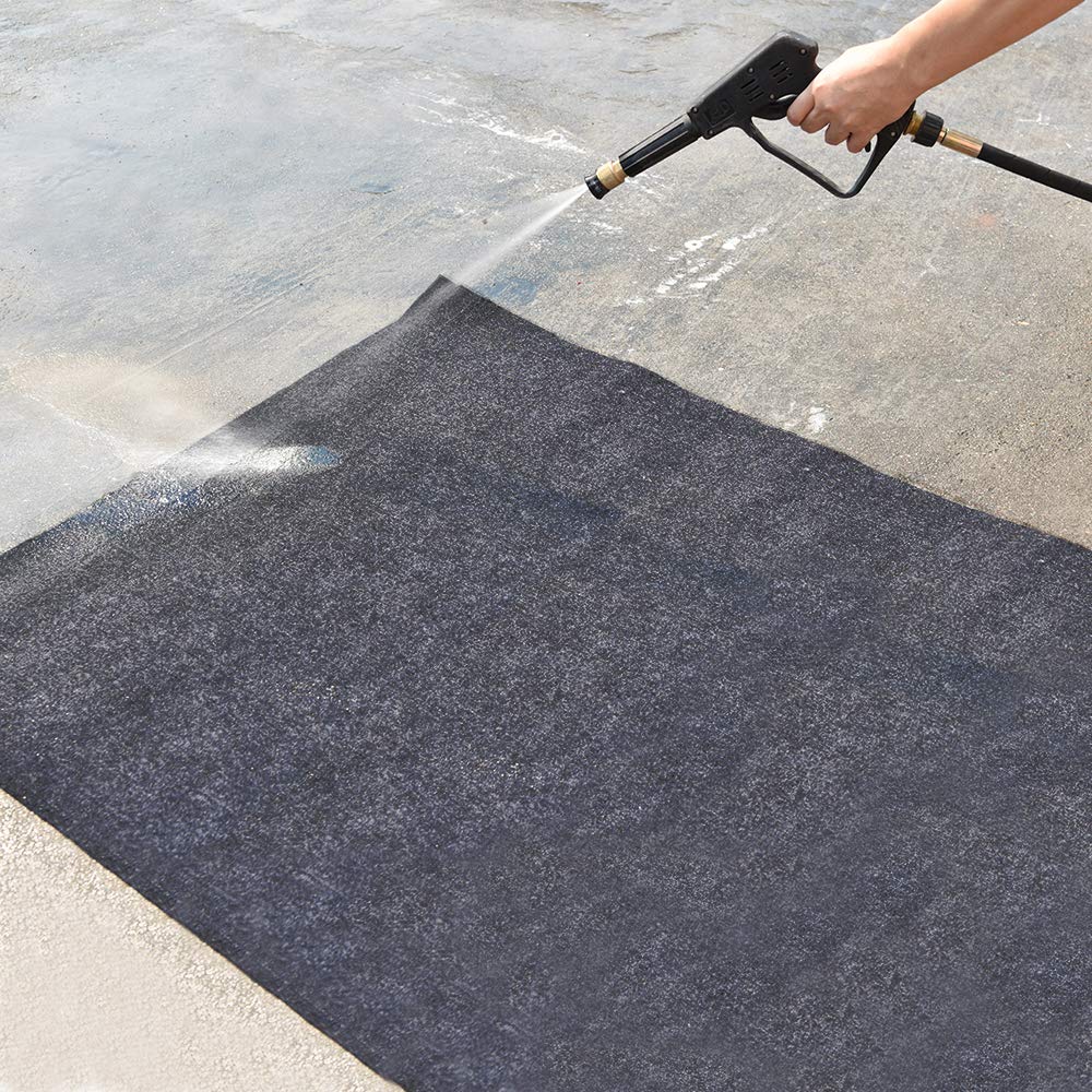 CONVELIFE Under The Sink Mat,Kitchen Tray Drip,Cabinet,Absorbent Felt Layer Material,Backing Waterproof(36inches x 30inches) Charcoal