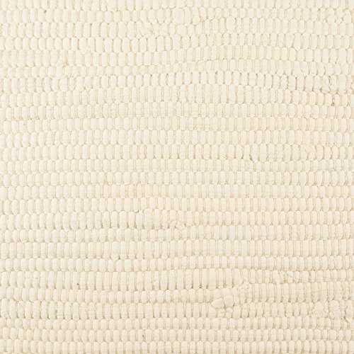 DII Handmade Chindi Tabletop, Reversible and Machine Washable, Table Runner, 14x72, Natural