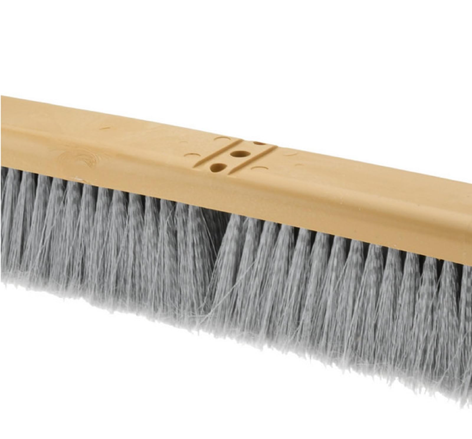 PRO SOURCE Fine-Sweep Push Broom Head with Bolt-On Connection: 24 inch Wide