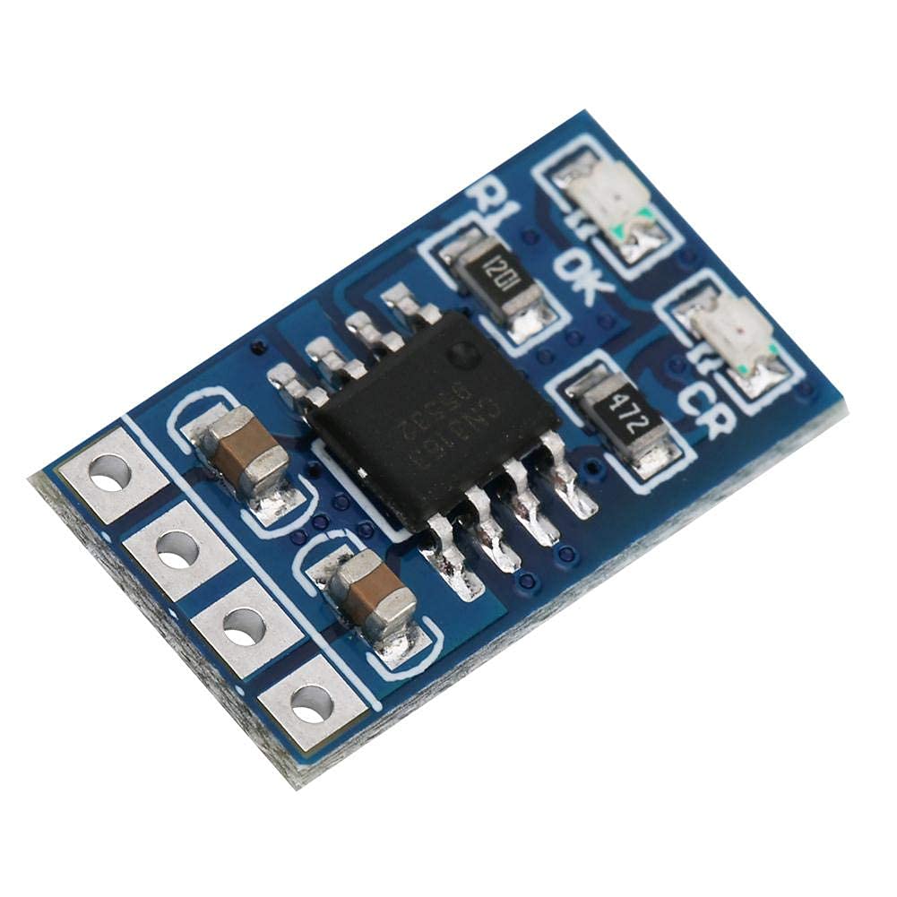 Fafeicy Solar Module,1A 4.4-6.5V Input 4.2V Output LiPo Li-ion Lithium Battery Charger MPPT Solar Controller Module(Without Pin), Module