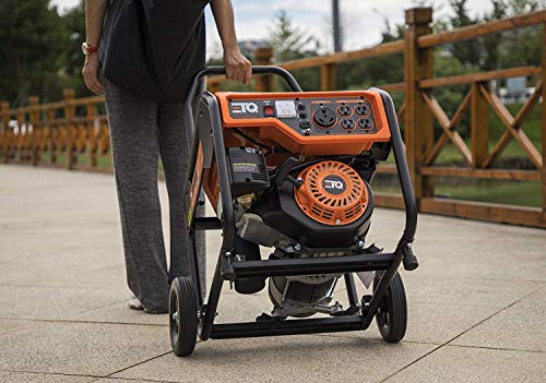 ETQ Tough Quality 2000/3600Watt Portable Generator - Extremely Quiet - CARB Compliant (3600W dual fuel)