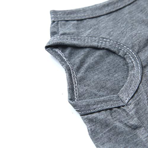 HonpraD Light Medium Dog Puppy Clothes Spring Summer Dog Clothes Pet Vest Elastic Soft Vest Pajama Coat Jacket Shirt for Autumn Winter Indoor Outdoor Sweater
