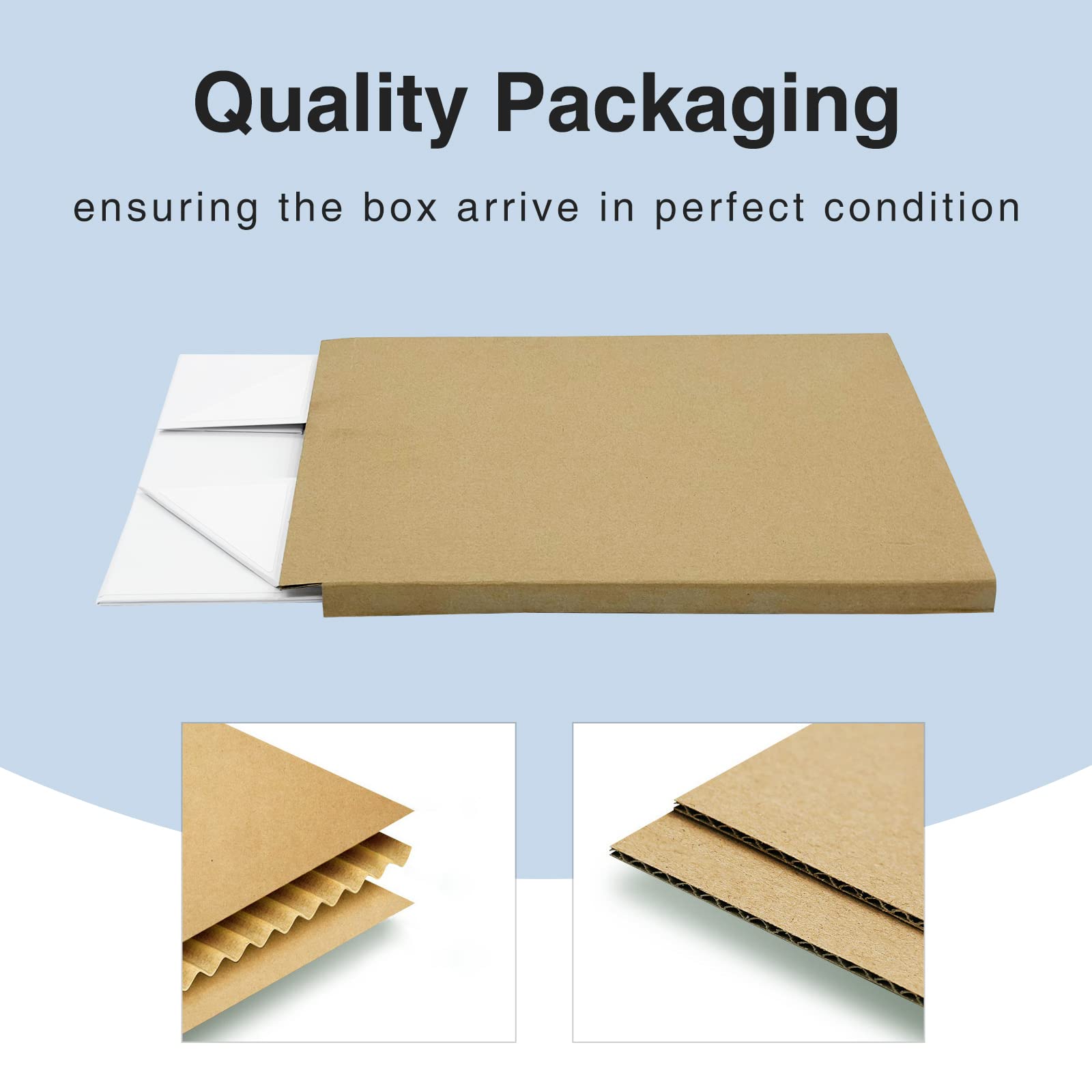Corlcol Rose Gold Bridesmaid Gift Box with shred paper filler Empty Gift Box with Magnetic Closure Lid 9.5x6.4x3.6 Inches