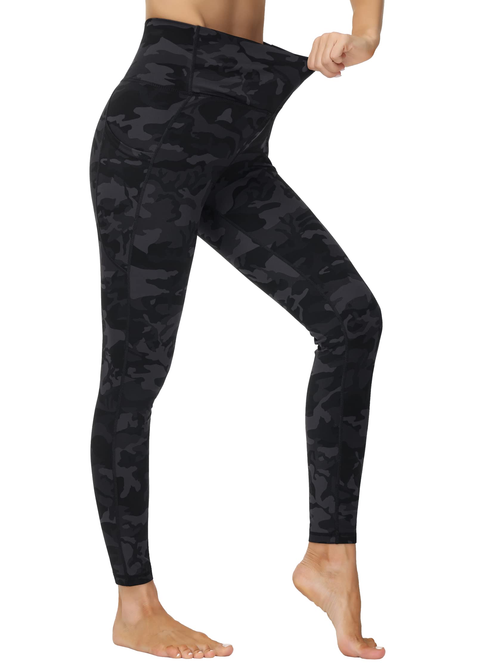 Dragon Fit High Waist Yoga Pants for Women Butt Lifting Gym Workout Running Leggings with Pockets