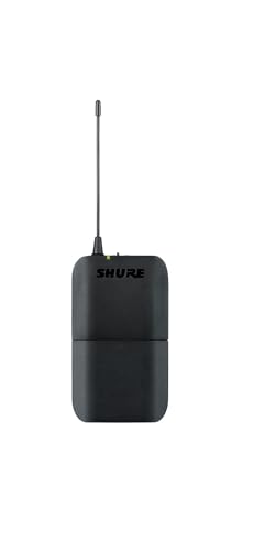 Shure BLX14R/W93 Wireless Microphone System - 14-Hour Battery Life, 300 ft Range, UHF | WL93 Lavalier Mic, Single Channel Rack Mount Receiver | H11 Band (BLX14R/W93-H11)
