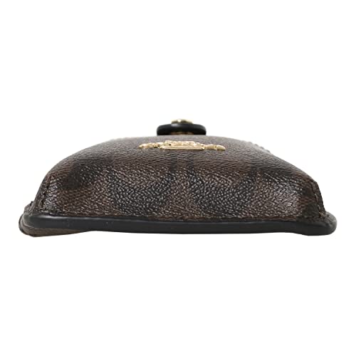 Coach Womens North/South Phone Crossbody (IM/Brown/Black)