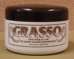 URAD GRASSO Lanoline-Oil Paste Leather Conditioner 5 oz