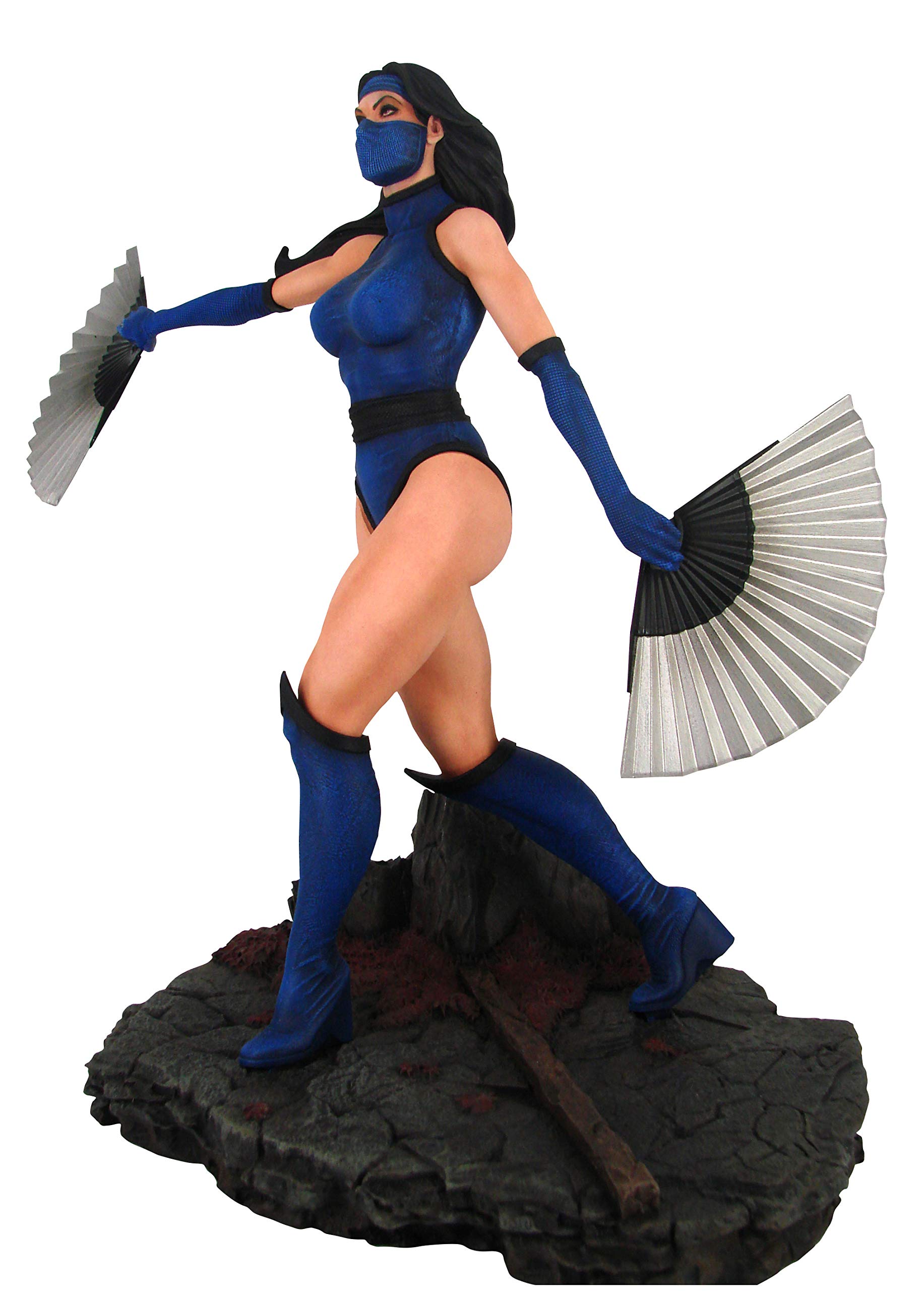 DIAMOND SELECT TOYS Mortal Kombat 11: Kitana PVC Figure, Multicolor
