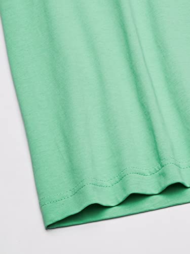 Nautica mens Short Sleeve Solid Crew Neck T-shirt T Shirt, Mint Spring Solid, Large US