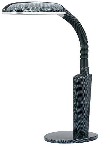V-Light Desk Lamp, LED Lamp, Reading Lamp with Adjustable Gooseneck Arm, Daylight Effect Office Lamp, Table Light, Black