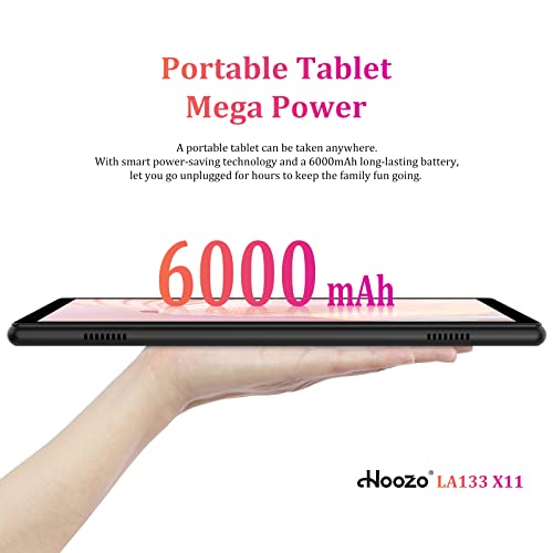 Hoozo Android Tablet 10 Inch, WiFi Tablets with Android 10.0 OS, 32GB Storage, Dual Camera, WiFi, Bluetooth, Google Certified, HD IPS Screen, Supports Microsoft Office Software – 3PCS