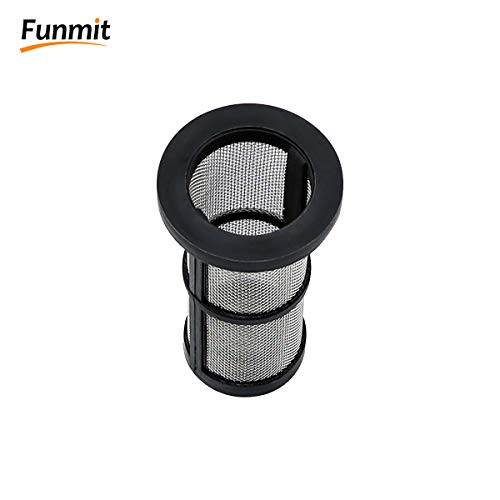 Funmit in-Line Filter Screen 48-222 Replacement for Zodiac Polaris 180, 280, 380, 3900 Model Pool Cleaner in-Line Filter Screen 48-222 (2 Pack)