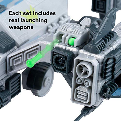 Snap Ships — Sabre XF-23 Interceptor — Construction Toy for Custom Building and Battle Play — Ages 8+