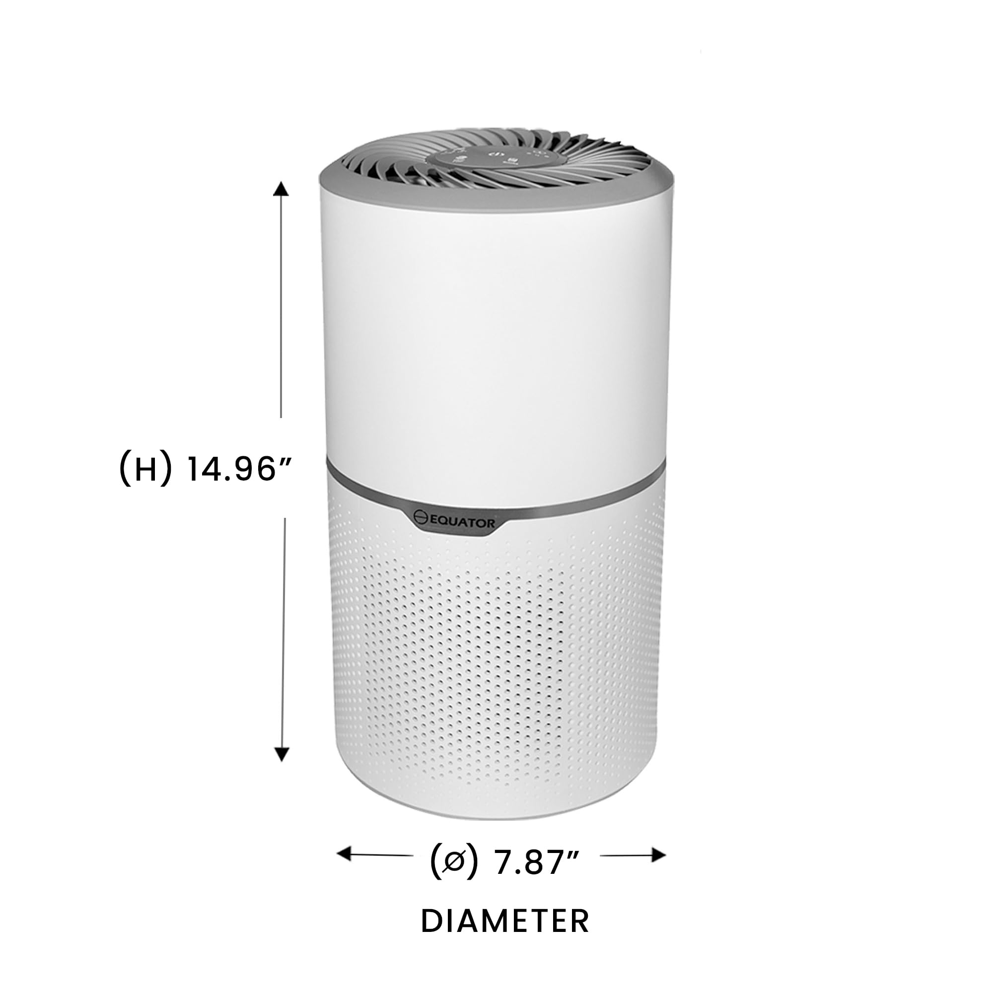 Equator HEPA Air Purifier with PET Option 269sf 110V
