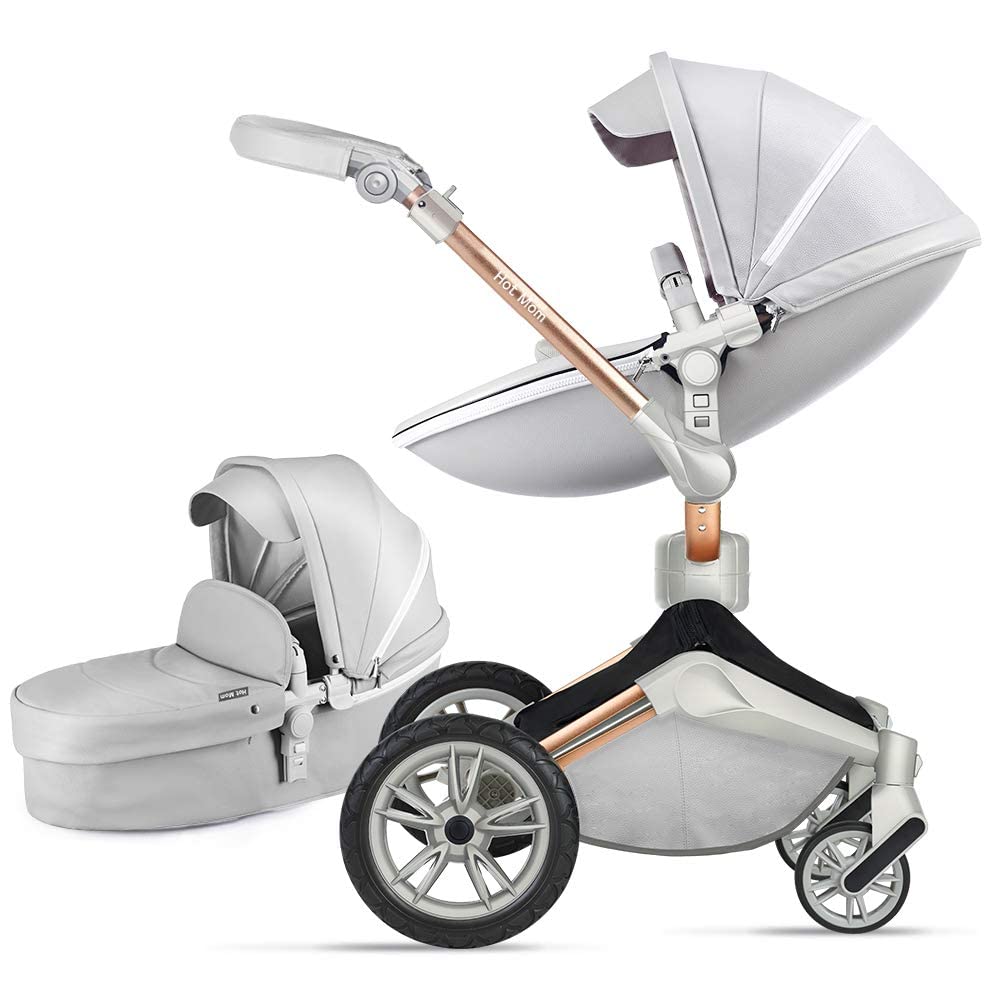 Hot Mom Luxury 360 Degree Rotation Baby Stroller and Electric Baby Swing