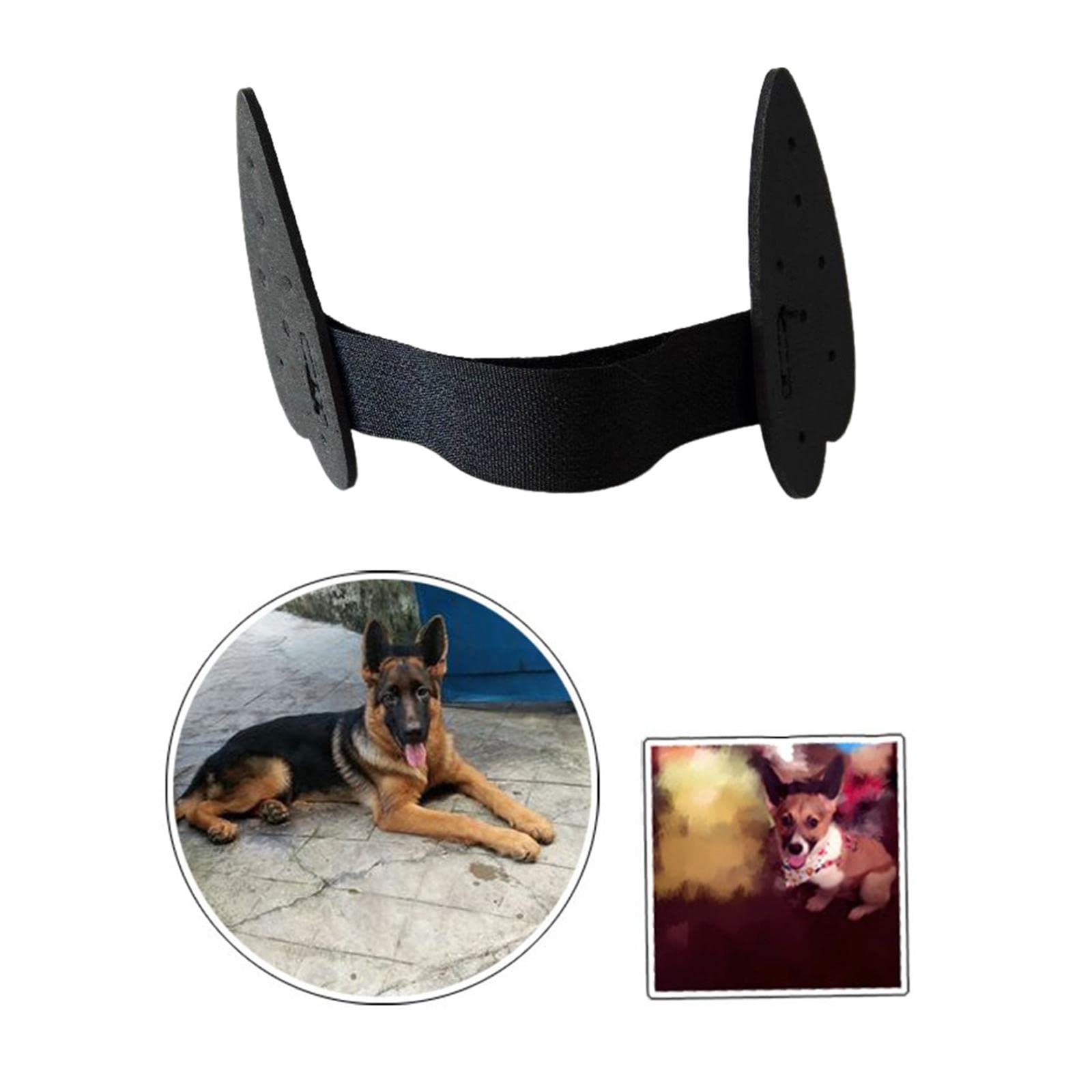 Gazechimp 2X Puppy Ear Support Tools, Dog Ear, Ear Care, Ear Sticker Ear Pet for Small Medium Large Horse German