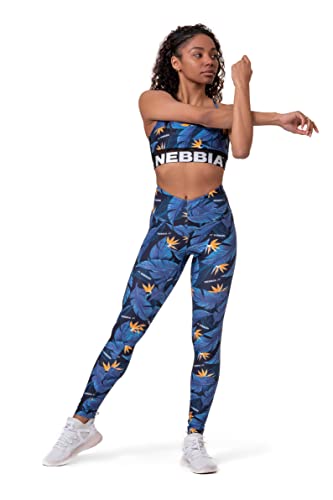 NEBBIA High-Waist Ocean Power Leggings