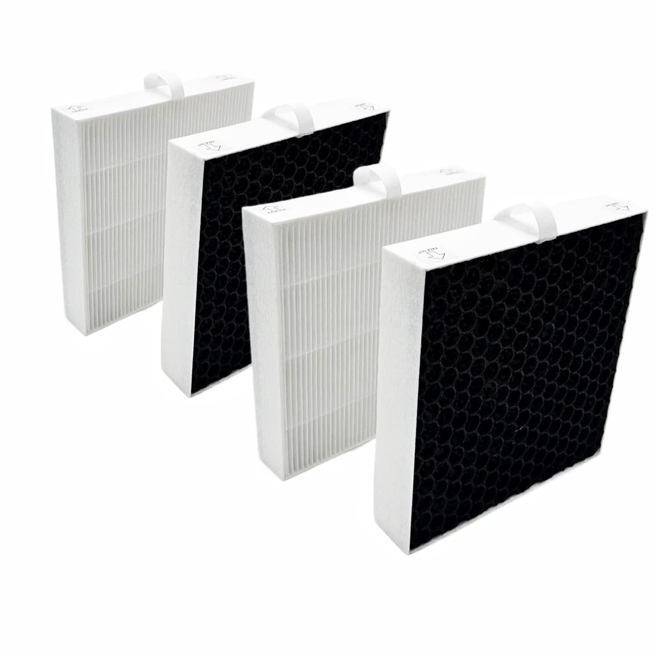 CHNPOFNT 4 PACK 5400 Air Purifier Replacement Filter Compatible with Air Purifiers 5400 Series, 5410i, 5440i, 3-Stage Filtration High-efficiency Activated carbon 2-IN-1. H13 True HEPA Filter.