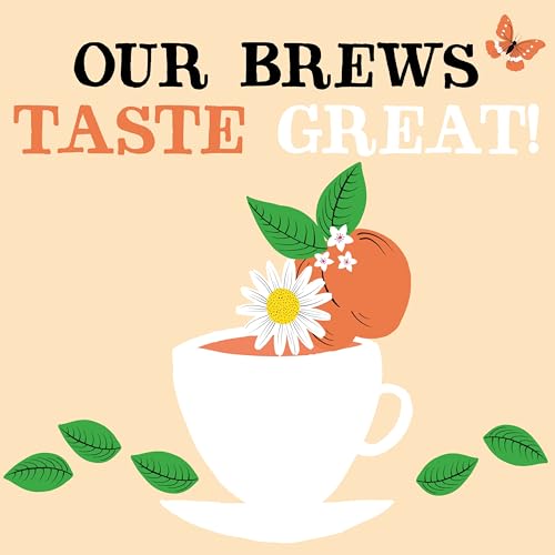 Clipper Tea Chamomile & Peach Teabags β USDA Organic, Great Hot or Iced β Natural, Fair & Delicious Fruity Chamomile & Peach Infusion β 20 Tea Bags