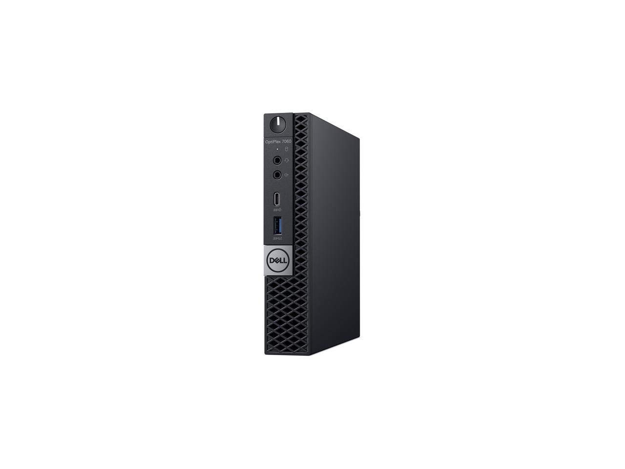 Dell OptiPlex 7060 Micro Computer, Intel Hexa Core i5-8500T up to 3.5GHz, 16G DDR4, 512G SSD, Windows 10 Pro 64 Bit-Multi-Language Supports English/Spanish/French(Renewed)