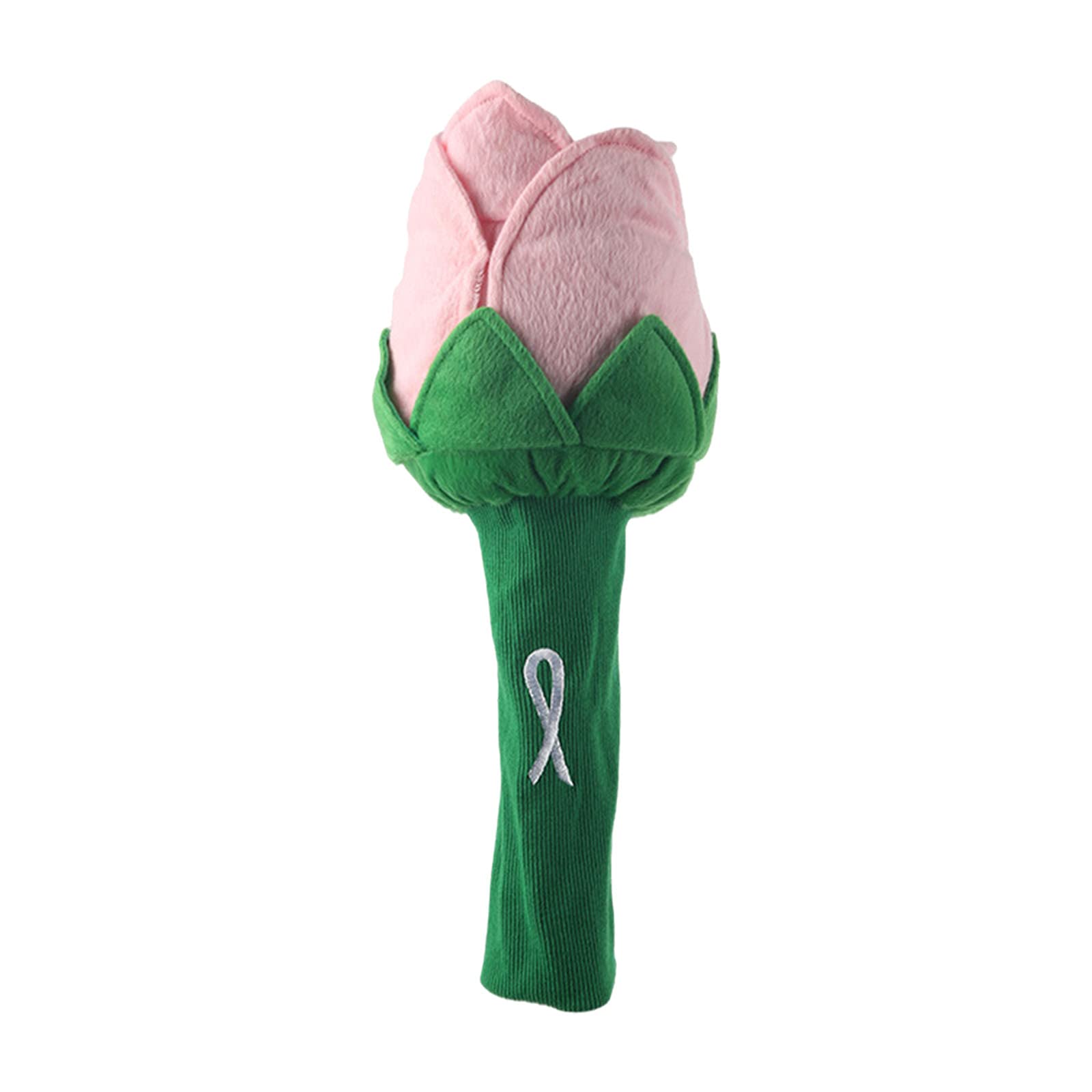 Colcolo Cute Flower Golf Club Driver Headcover, Covers, Soft Plush Golf Wood Covers for 60cc, Golfer Gift & Golf Bag Accessories