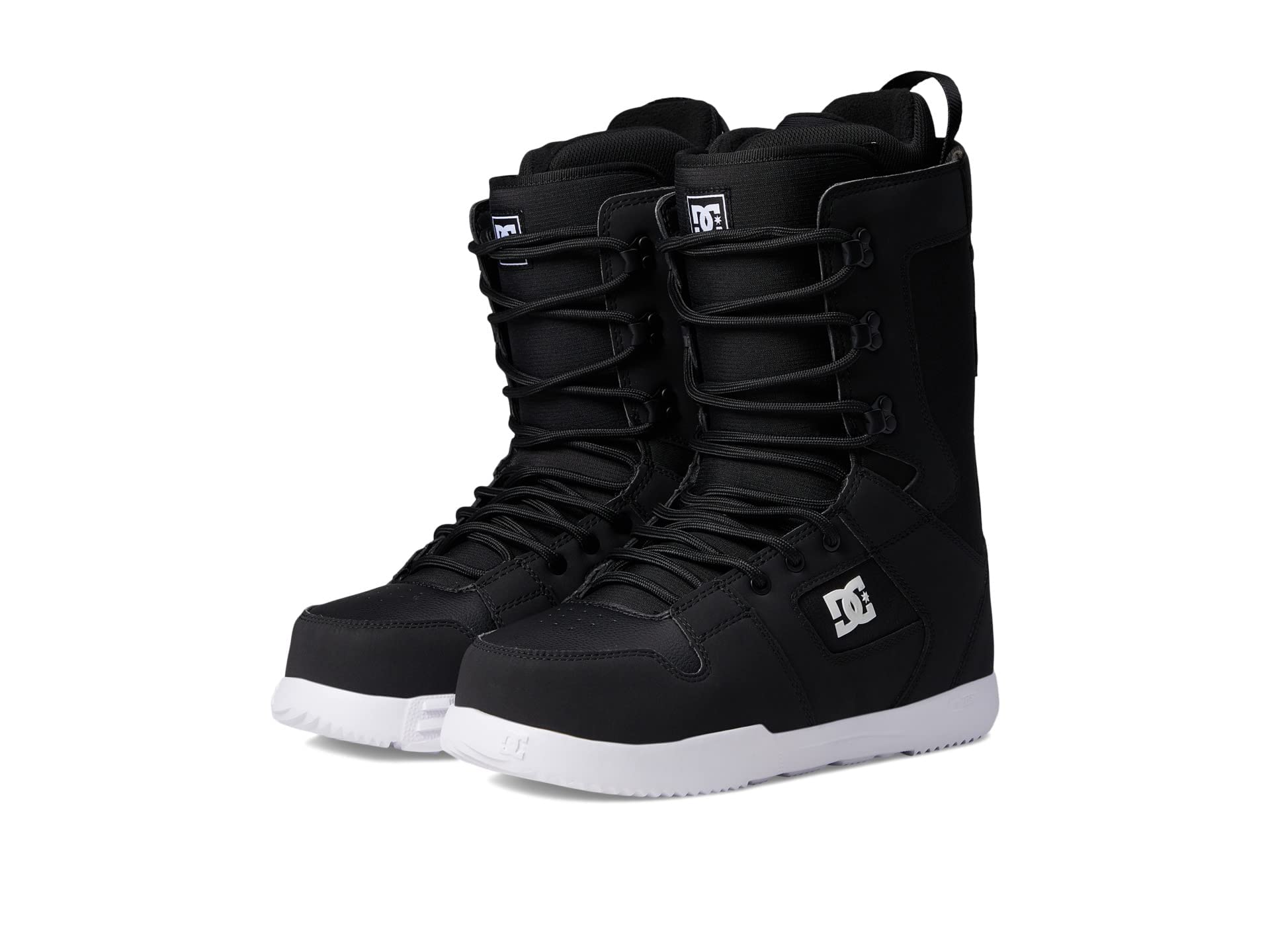 DC Phase Mens Snowboard Boots Black/White 12