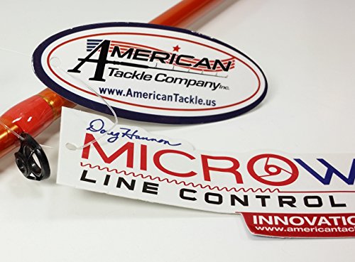Carrot Stix Casting Fishing Rod - 7' Medium Wild Wild Orange W/Microwave Guides - C2WX-MWG-701M-M-C