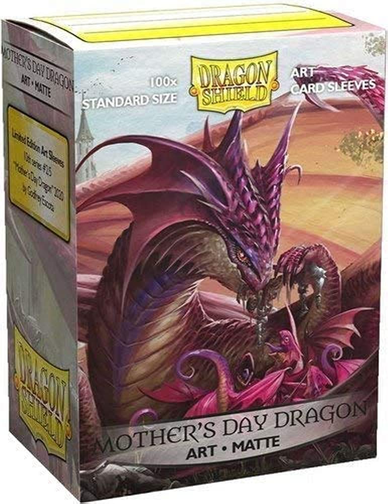 Dragon Shield Matte Art Mothers Day Dragon Standard Size 100 ct Card Sleeves Individual Pack