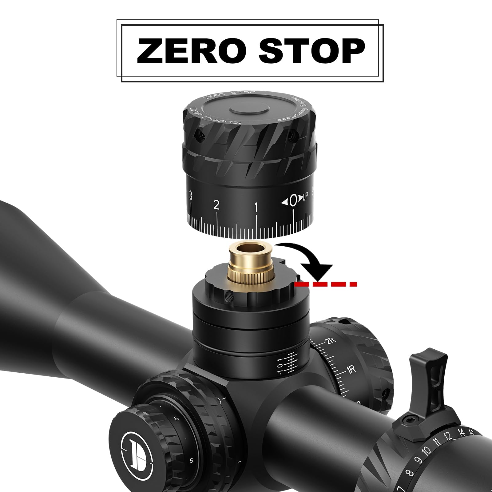 DISCOVERYOPT HD 4-24x50 FFP First Focal Plane (FFP) High Definition Rifle Scope with Red Illuminated MRAD Reticle Optical, Zero Stop Hunting Scope with Free 2* Scope Mount…