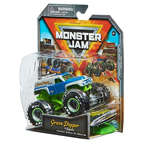 Monster Jam Grave Digger The Legend Series 24 Truck 1:64 Scale