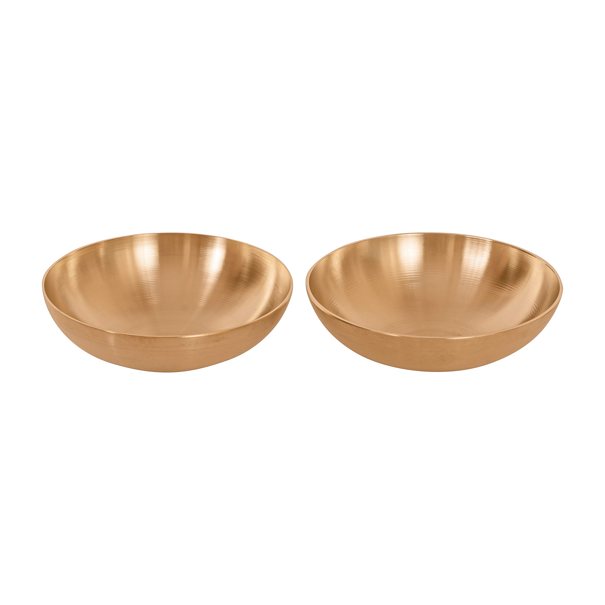 De Kulture Bronze Dessert Ice Cream Nut Bowl Set of 2