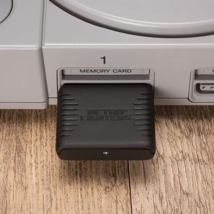 Retro Fighters Defender Next-Gen PS1 - PS2 - PS3 - PS Classic - Switch & PC Compatible Wireless Controller, Black
