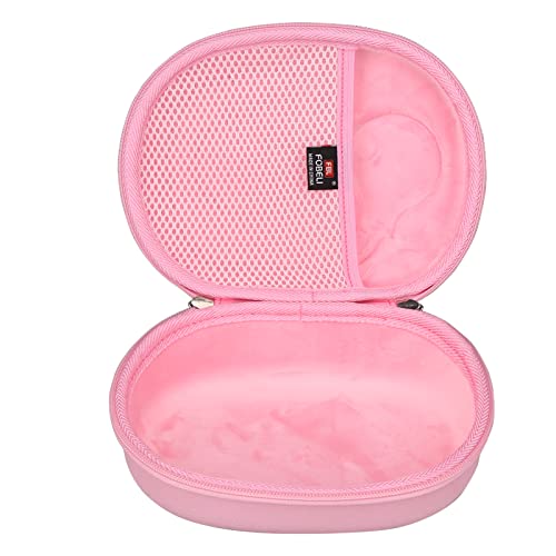 FBLFOBELI Headphone Cases EVA Hard Storage Case for JBL Tune 500BT/510BT/T450BT/710BT/JBL Live 650 BT NC On-Ear Wireless Bluetooth Headphone, Travel Protective Bag (Pink)