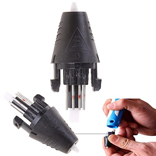 HEYXI 3D Printer Pen for Head Nozzle for First Generation 3D Printing Pen Parts Black Black